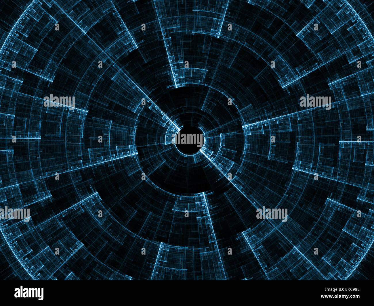 Radial Abstract Form Stock Photo - Alamy
