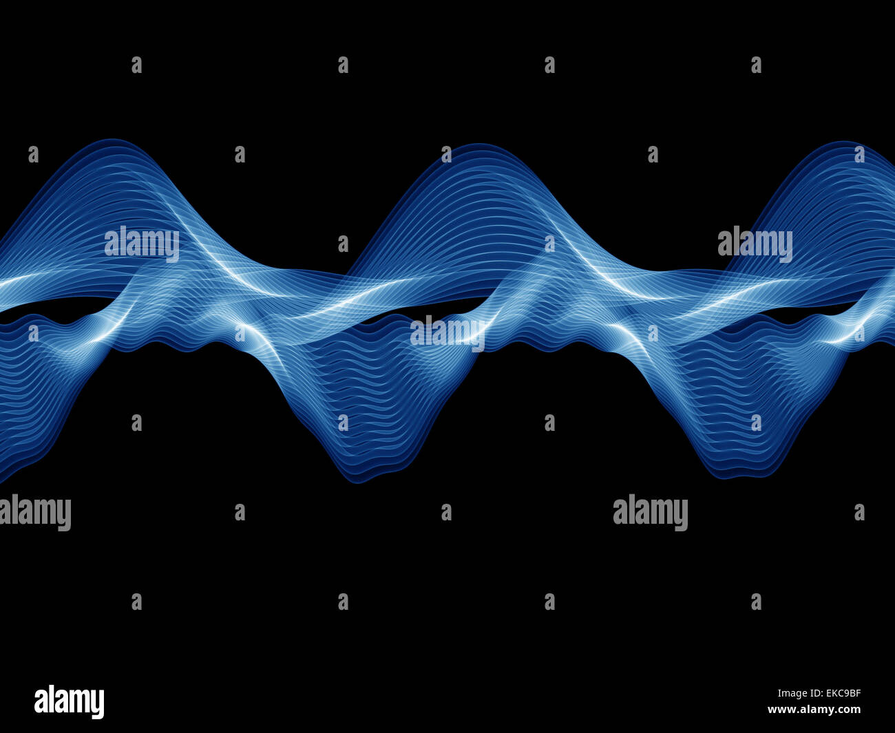 Sound Sine Waves Stock Photo - Alamy
