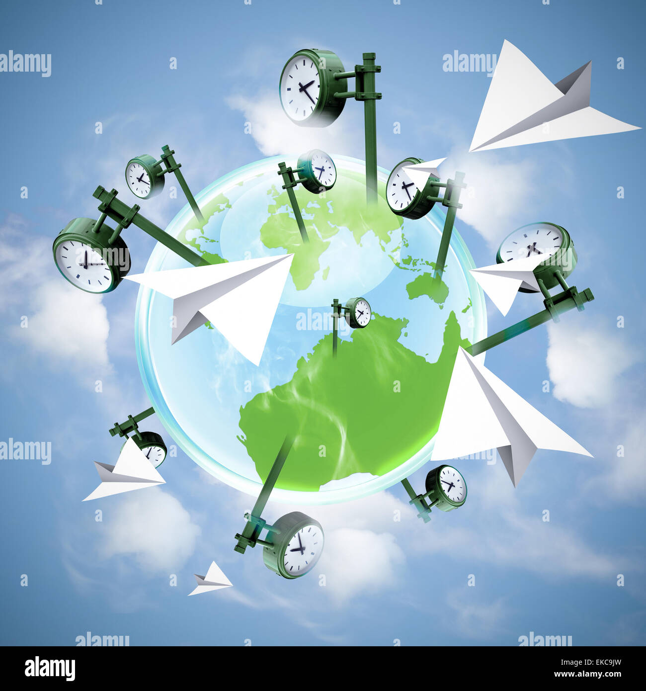 Right On time Stock Photo - Alamy