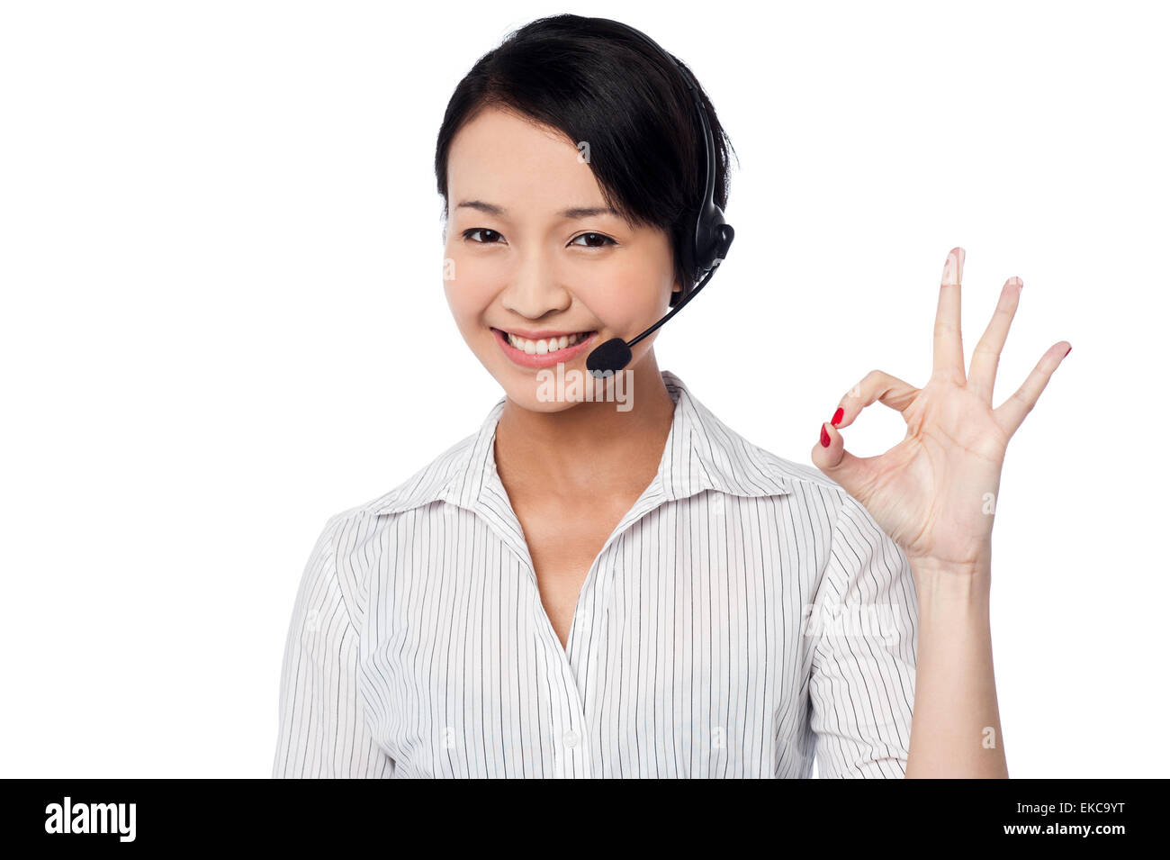 Client is great. Sales target achieved Stock Photo - Alamy