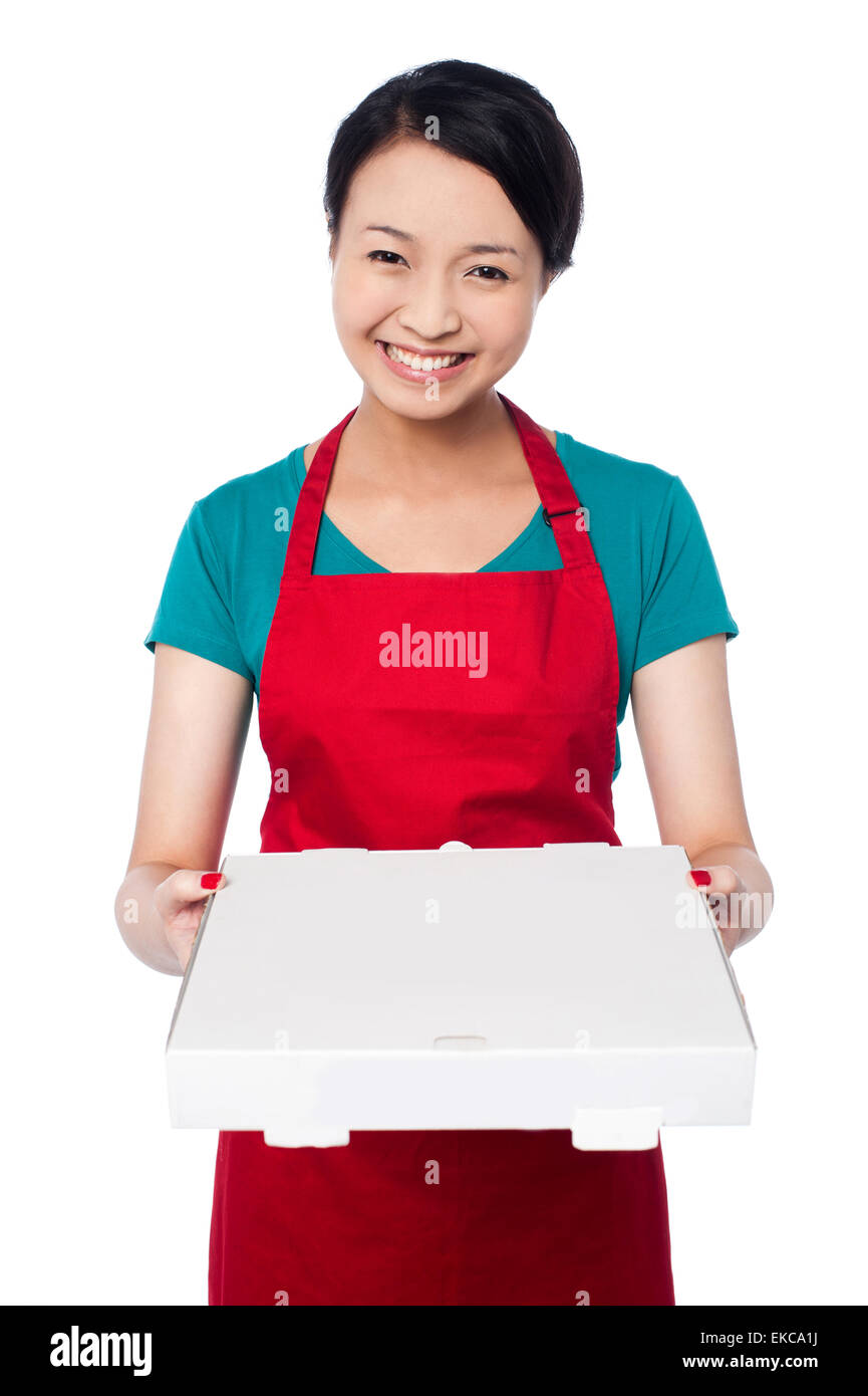 Here is your order sir! Stock Photo - Alamy