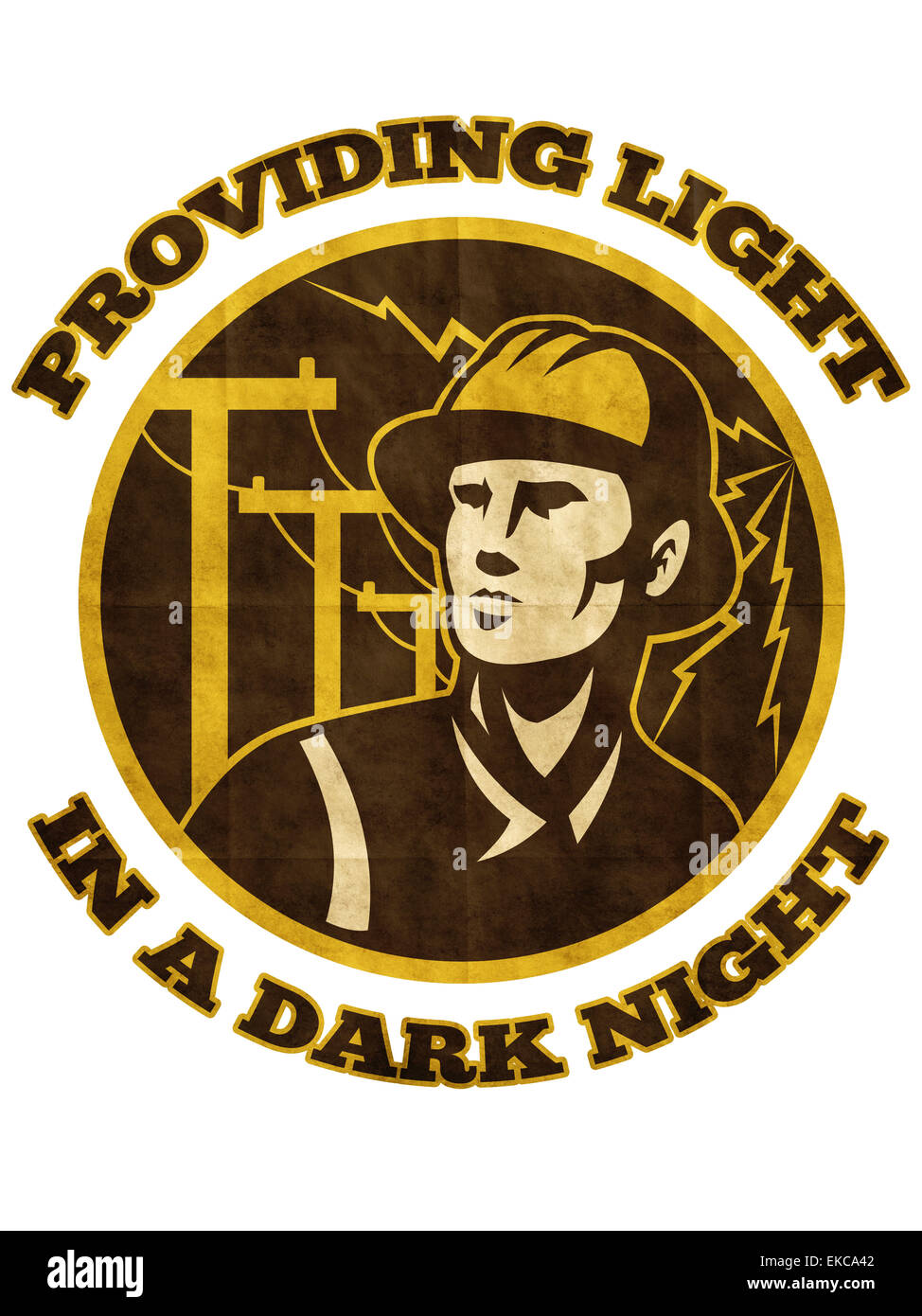 Power lineman hi-res stock photography and images - Alamy