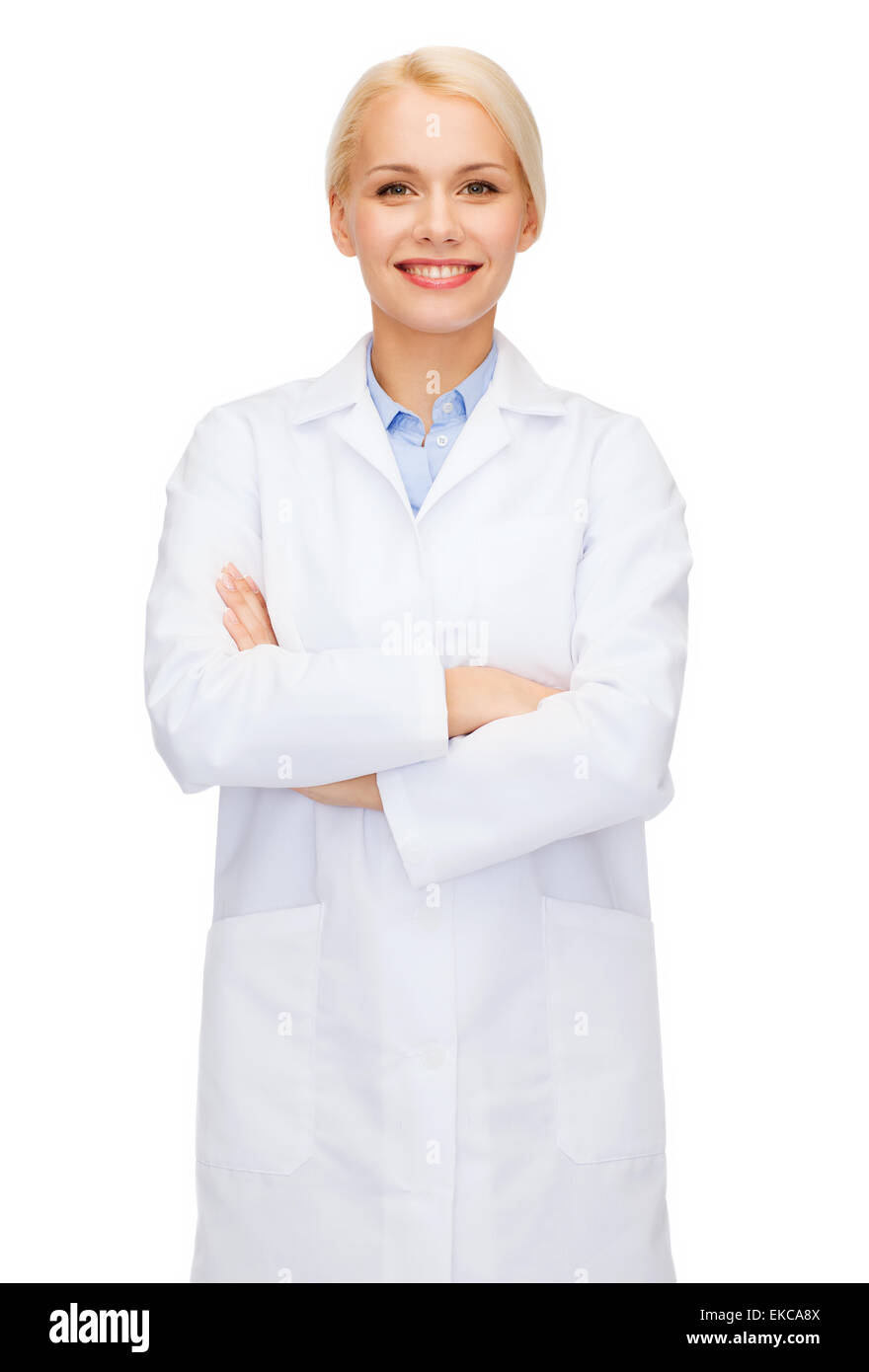 smiling female doctor Stock Photo - Alamy