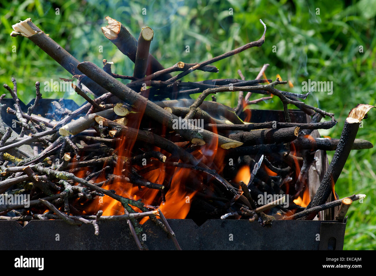 Fire in brazier hi-res stock photography and images - Alamy
