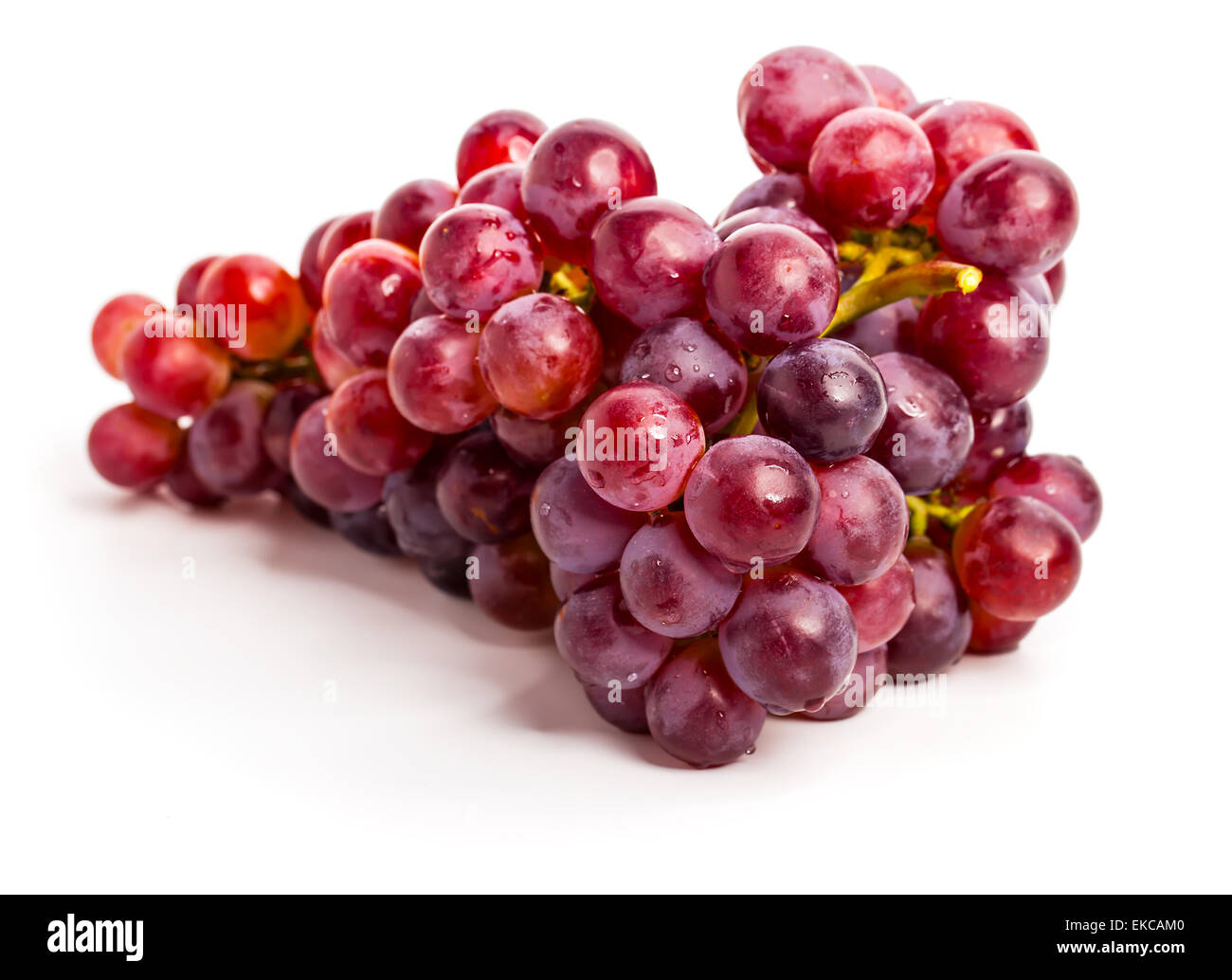 Purple red grapes on Cut Out Stock Images & Pictures - Alamy