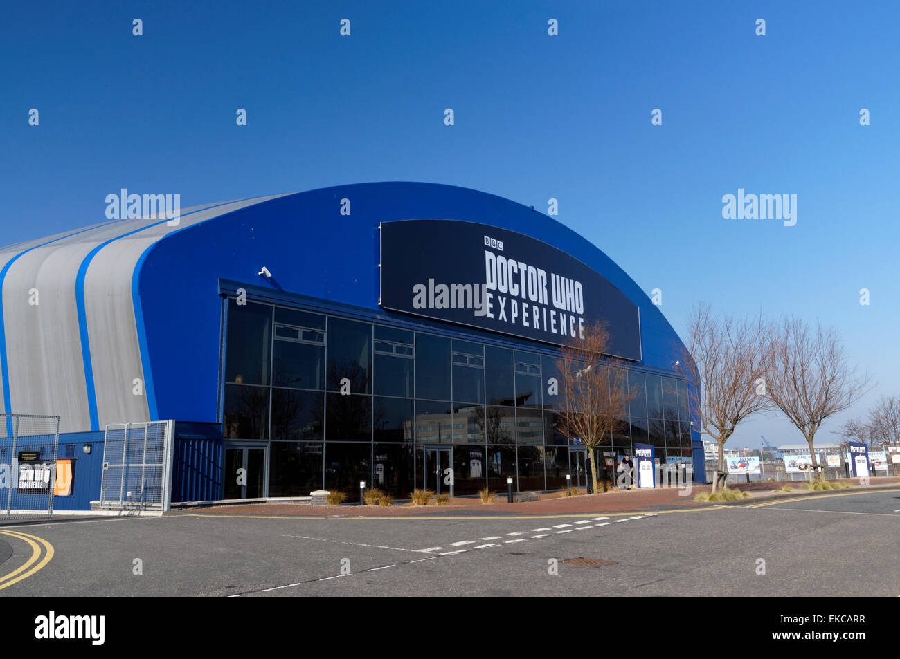 Dr Who Experience, Cardiff Bay, Cardiff, Wales Stock Photo - Alamy