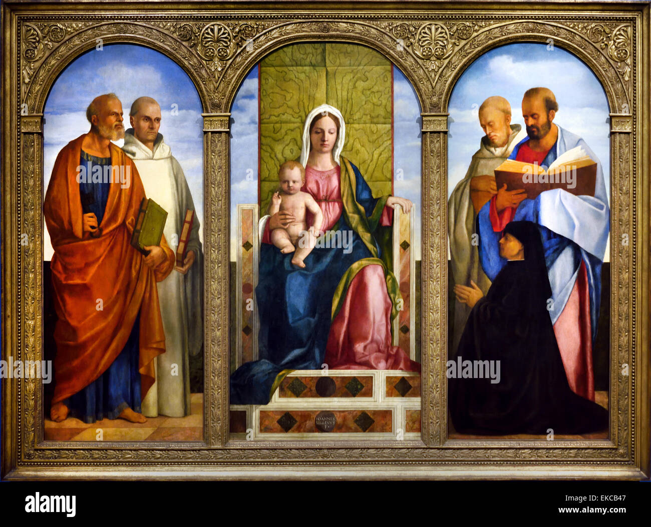 Pala Priuli 1505-1510 Giovanni Bellini Italian 1459 - 1516 Venice Italy ...