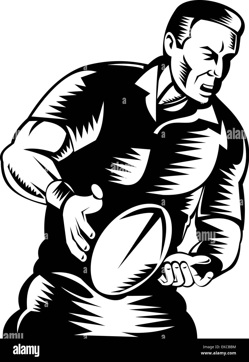rugby player passing the ball Stock Photo - Alamy