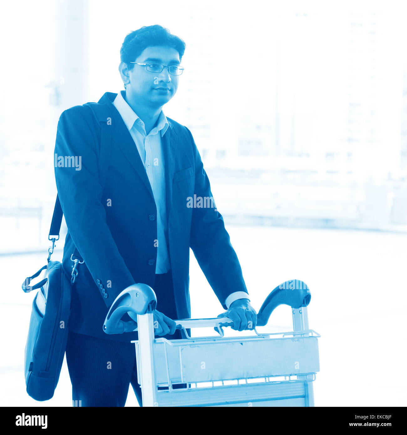 Indian trolley bag hi-res stock photography and images - Alamy