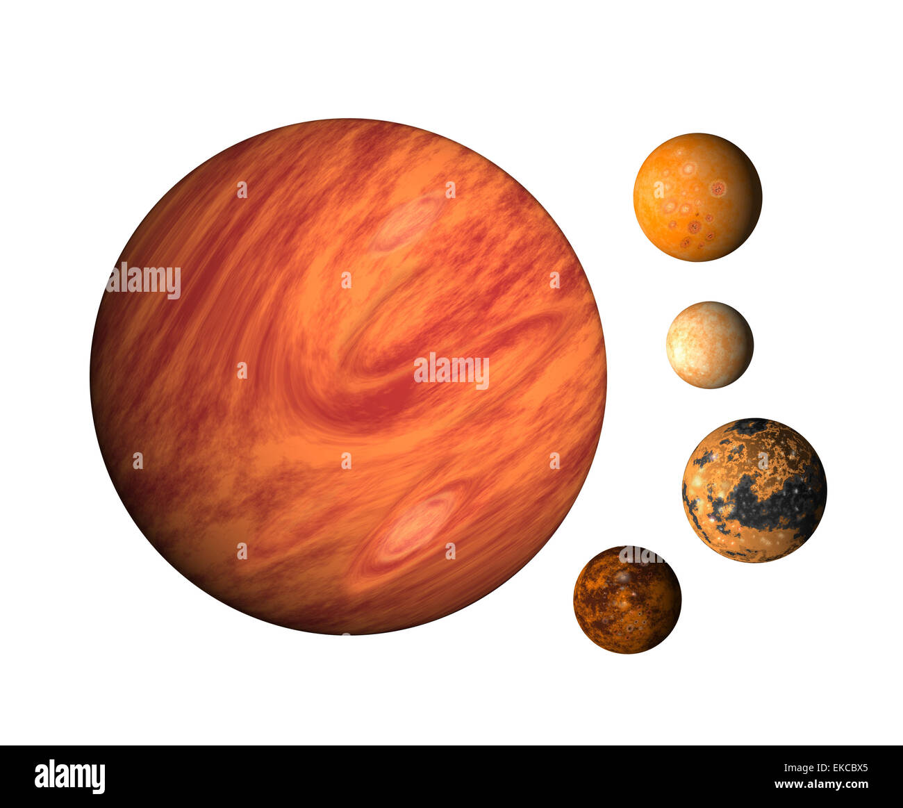 Jupiter moons hi-res stock photography and images - Alamy