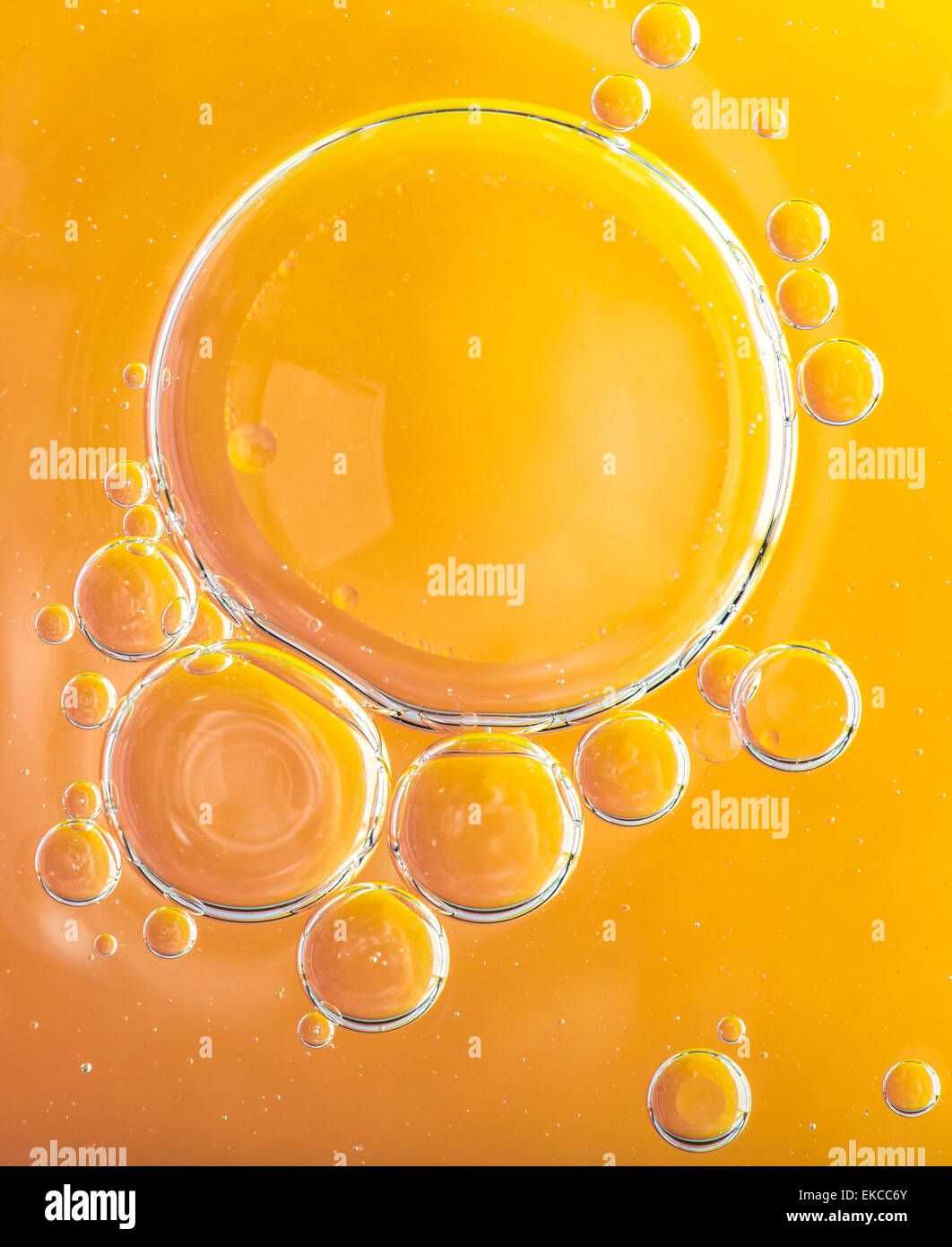 Oil soils on water surface, close-up Stock Photo - Alamy