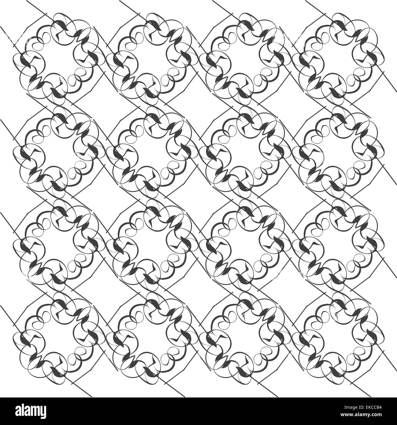 Modern seamless geometry monochrome Black and White Stock Photos & Images - Alamy