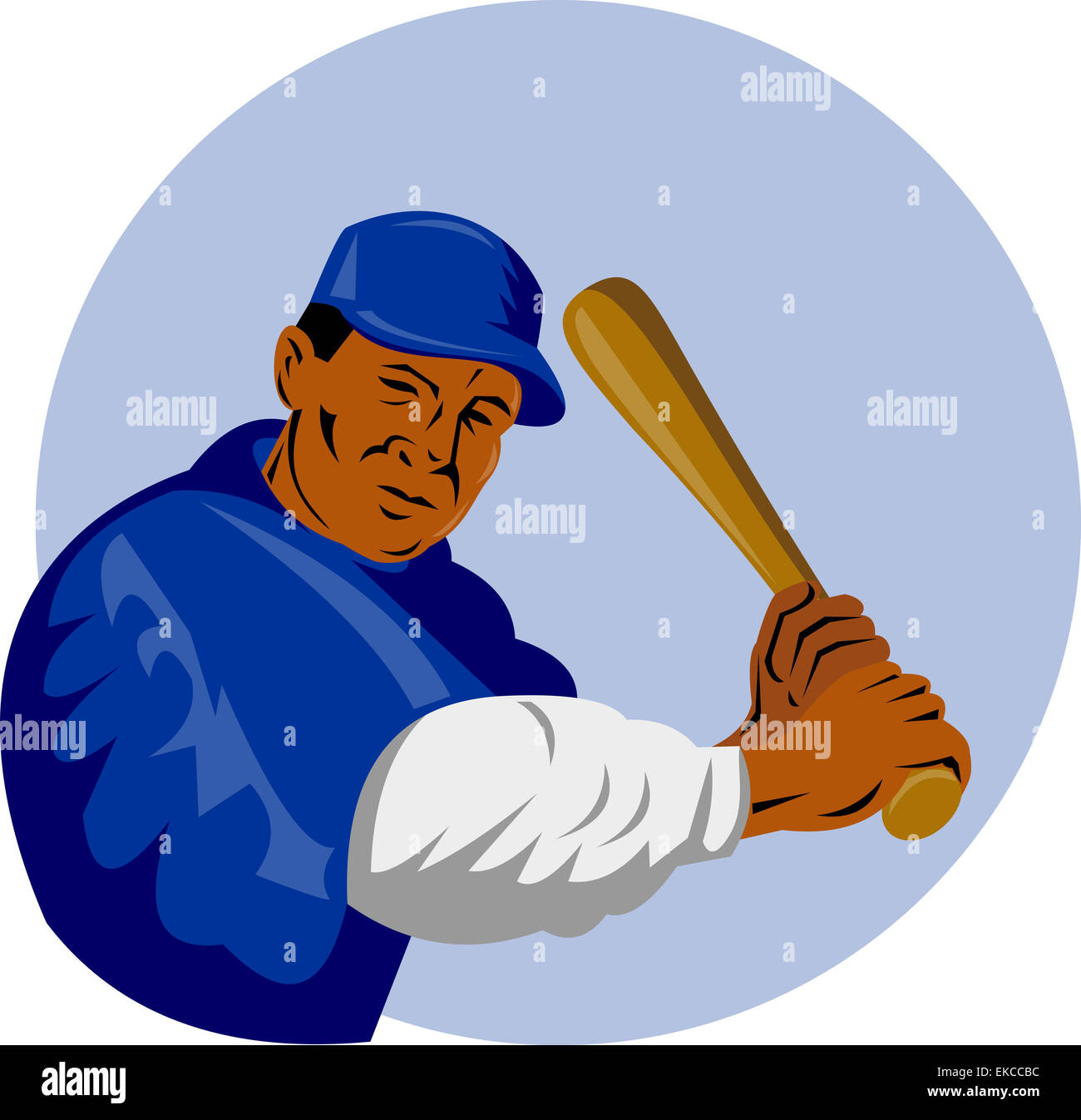 baseball player batting Stock Photo - Alamy