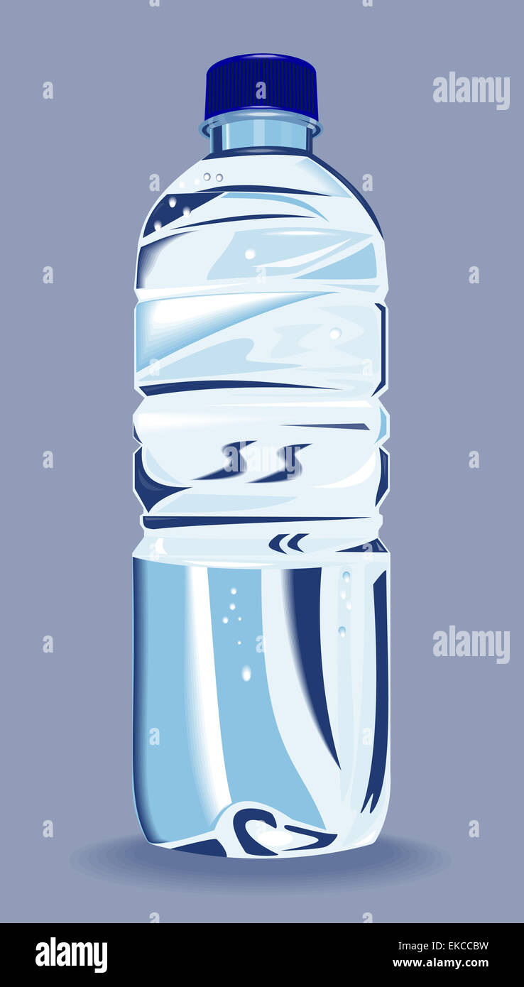 plastic water bottle container Stock Photo - Alamy