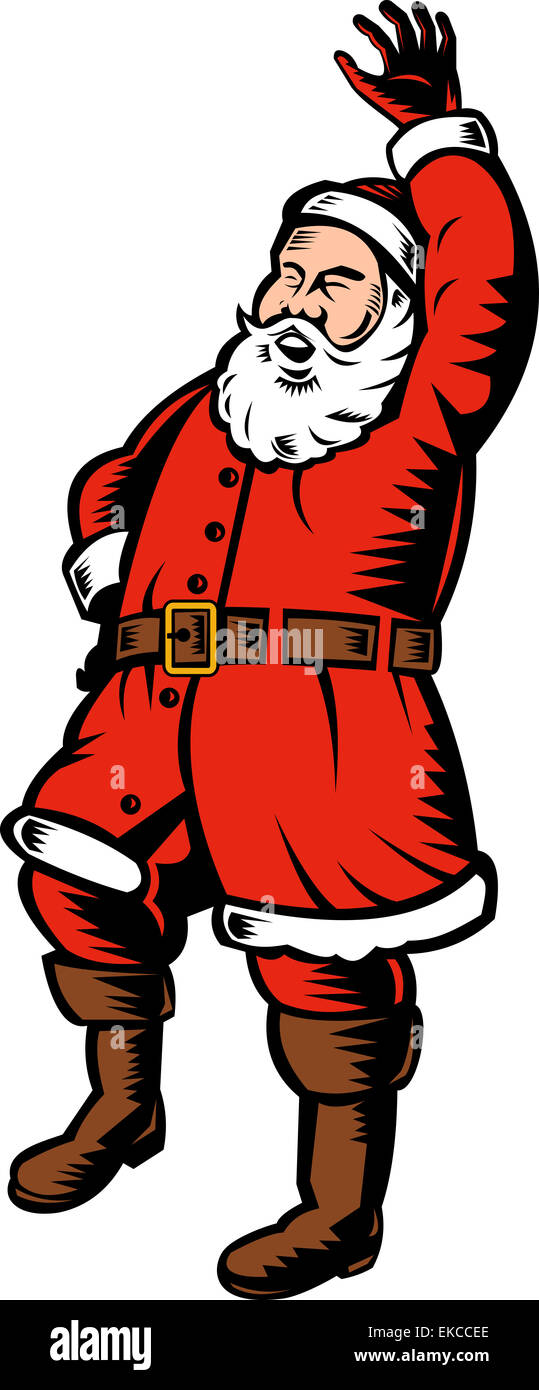 Claus waving hi-res stock photography and images - Alamy