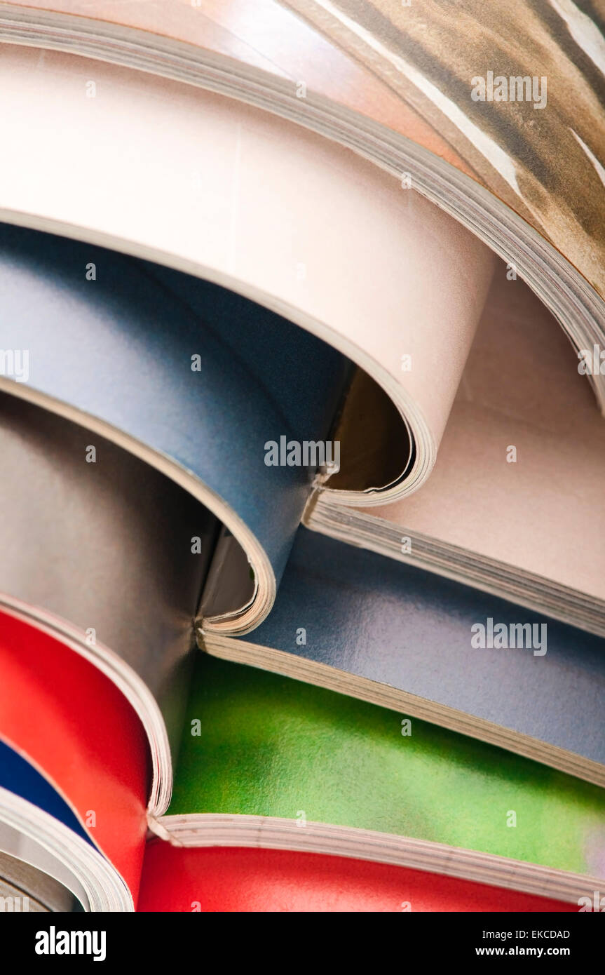 stack of magazines Stock Photo - Alamy