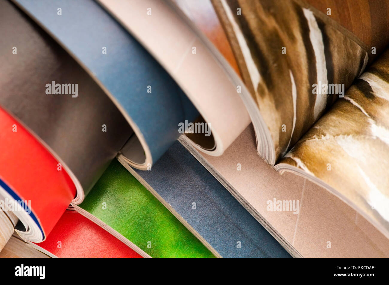 stack of magazines Stock Photo - Alamy