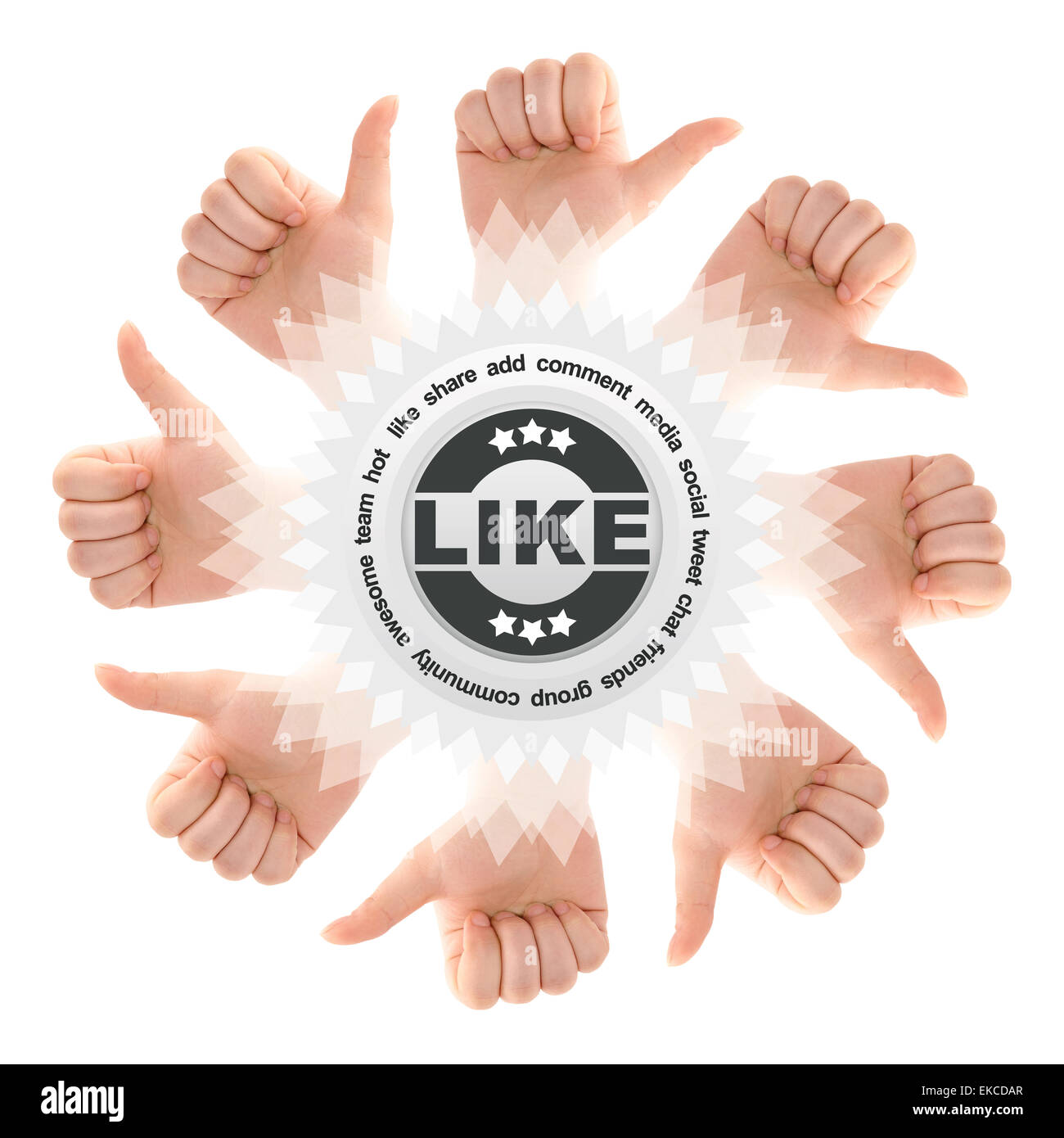 Like badge hi-res stock photography and images - Alamy