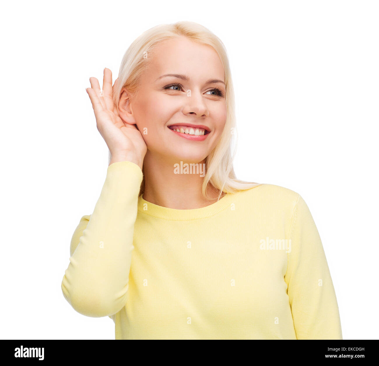 Woman chit face hi-res stock photography and images - Alamy