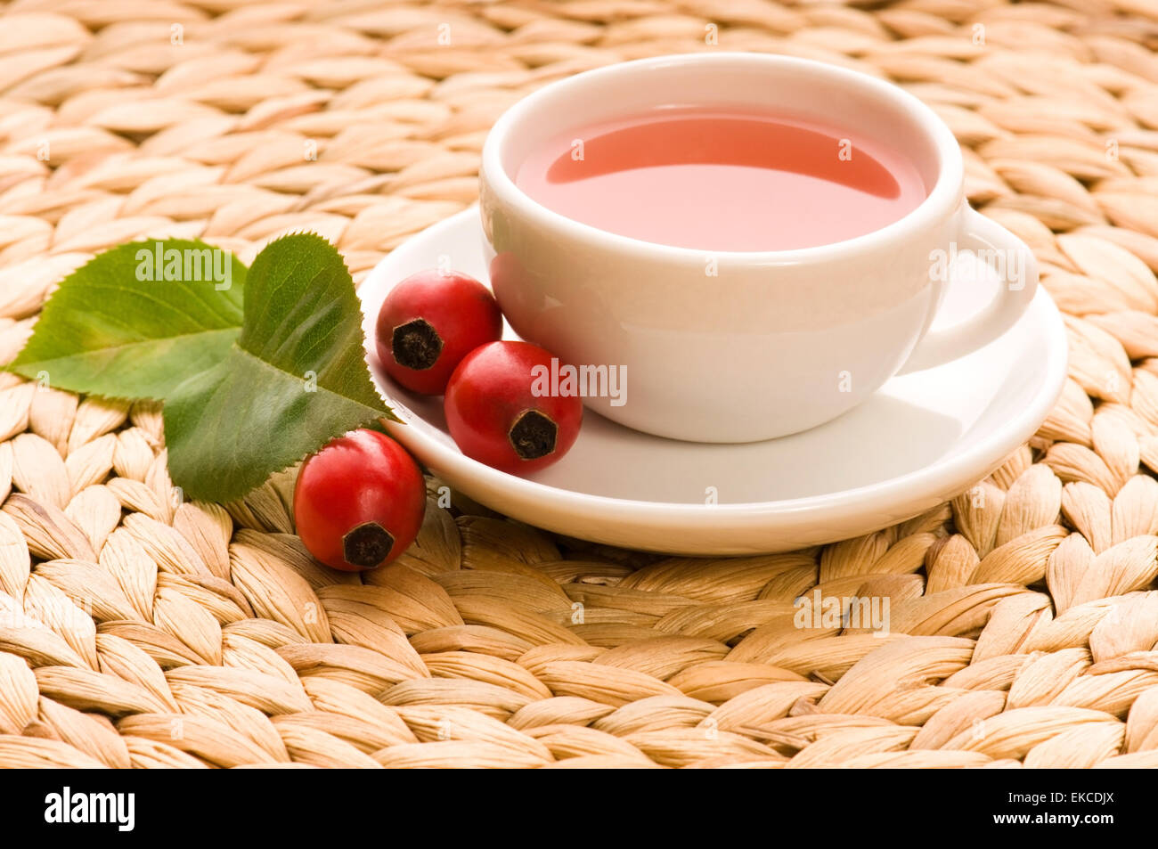 rose hip tea Stock Photo - Alamy