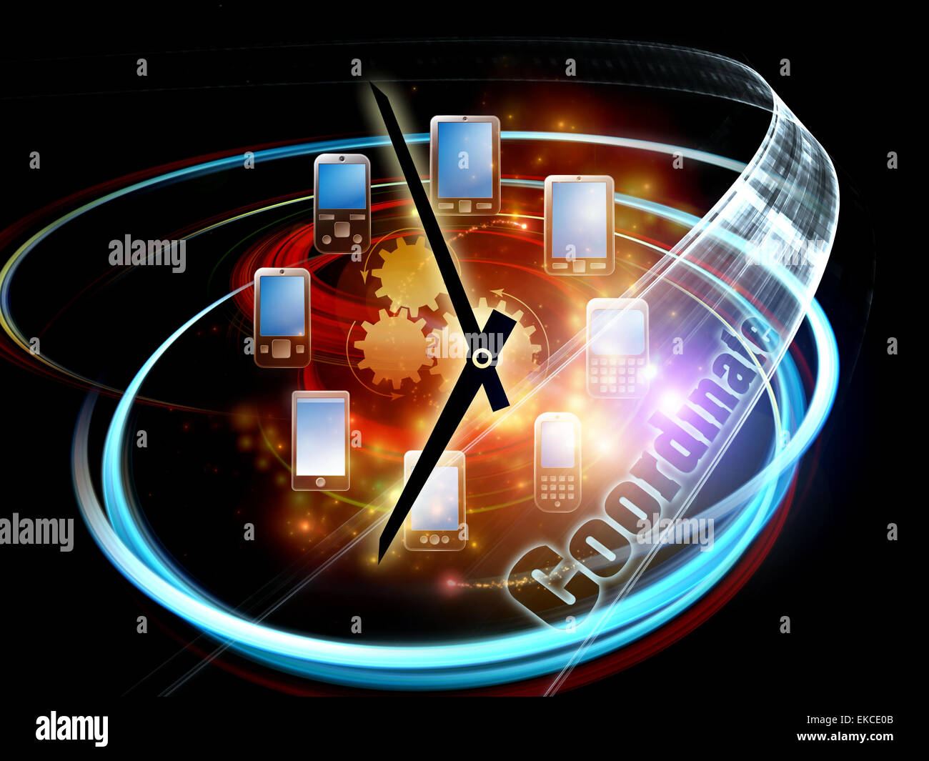 Time to Coordinate Stock Photo - Alamy