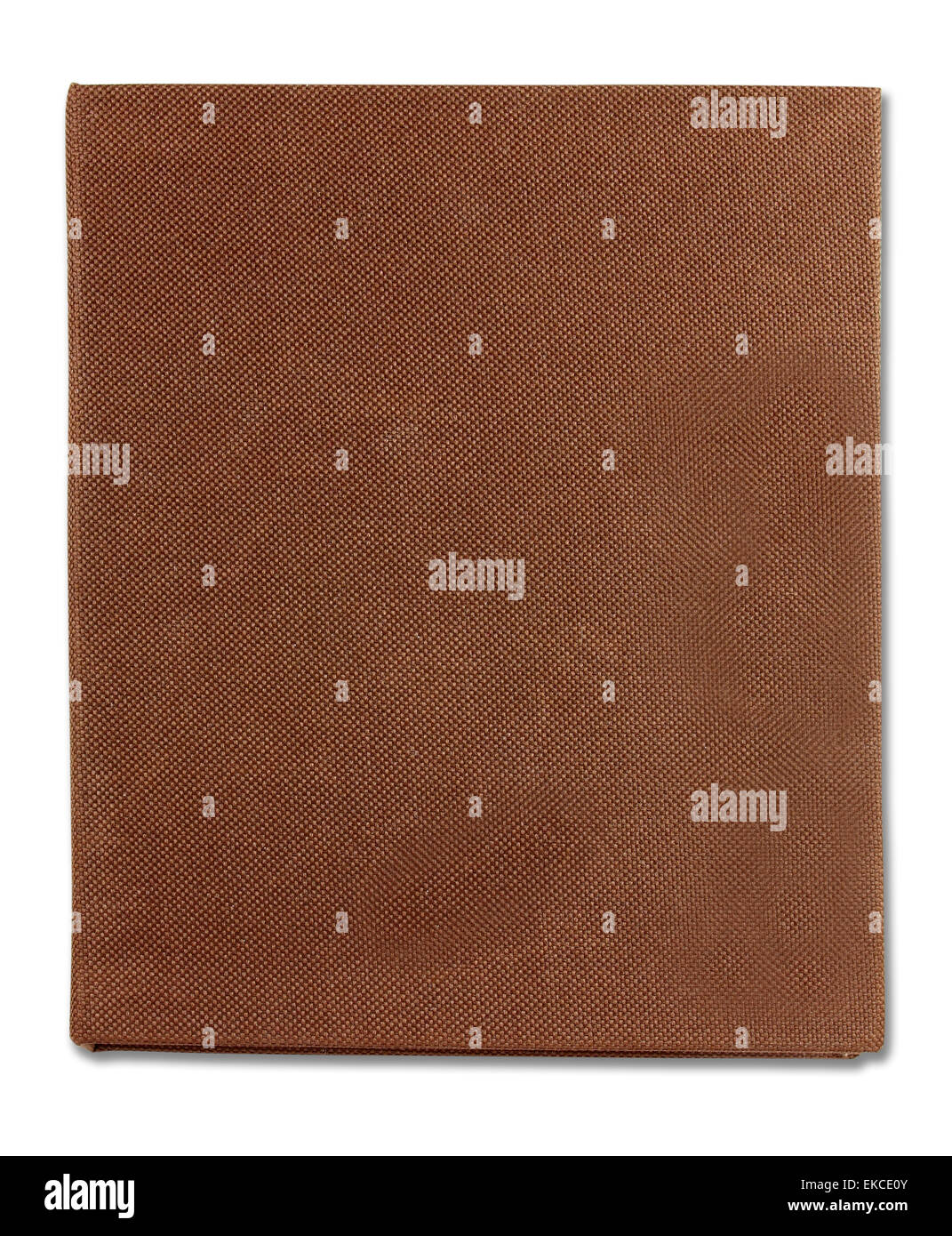 Cover of brown notebook isolated on white background Stock Photo - Alamy