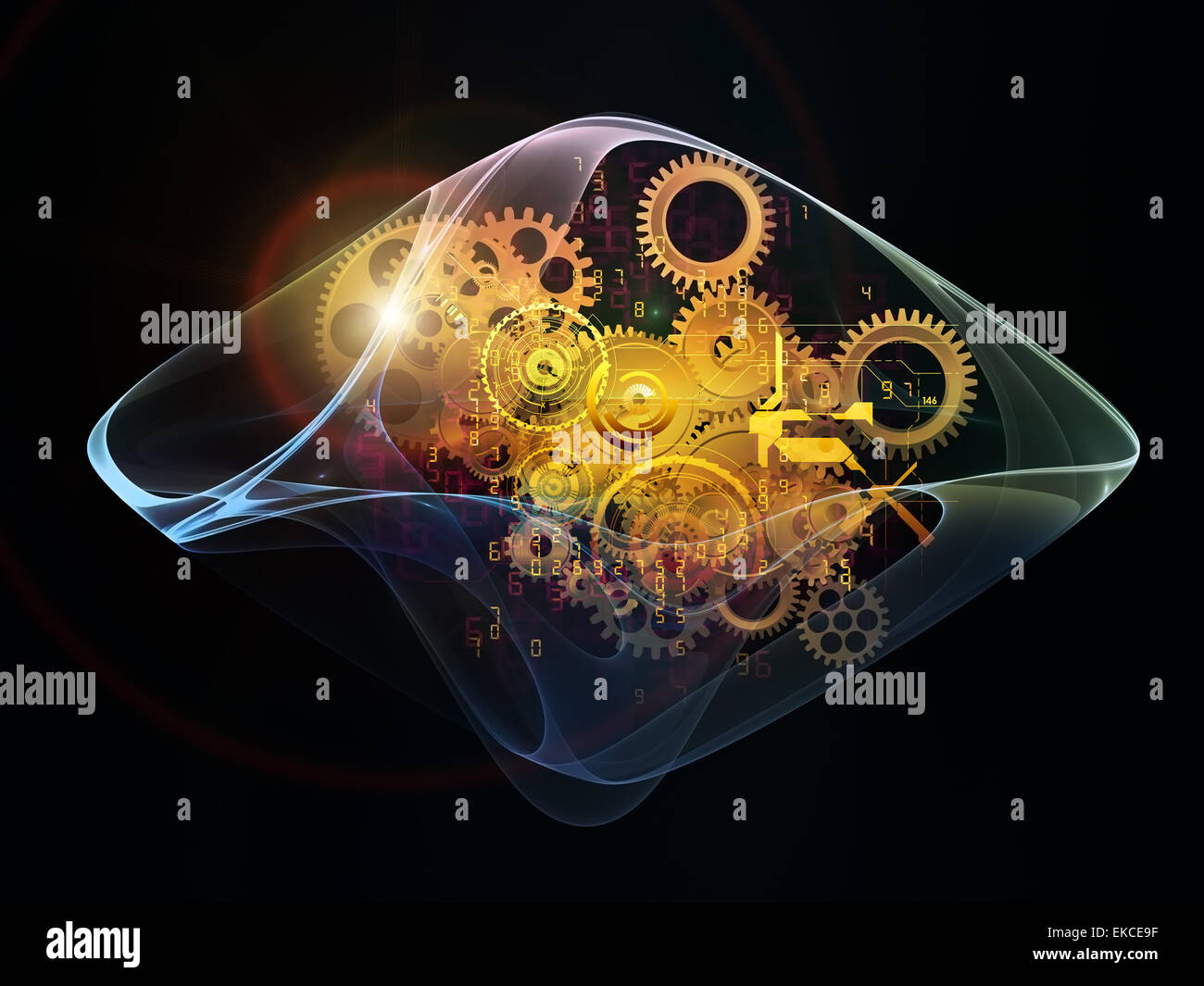 Digital cell hi-res stock photography and images - Alamy