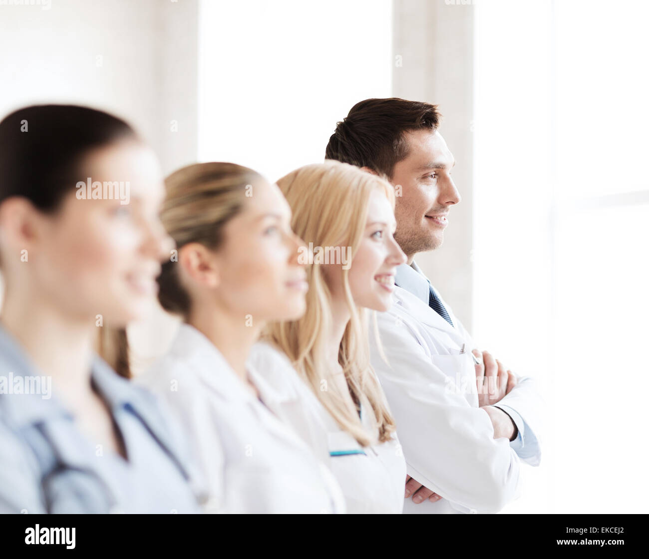 young team or group of doctors Stock Photo - Alamy