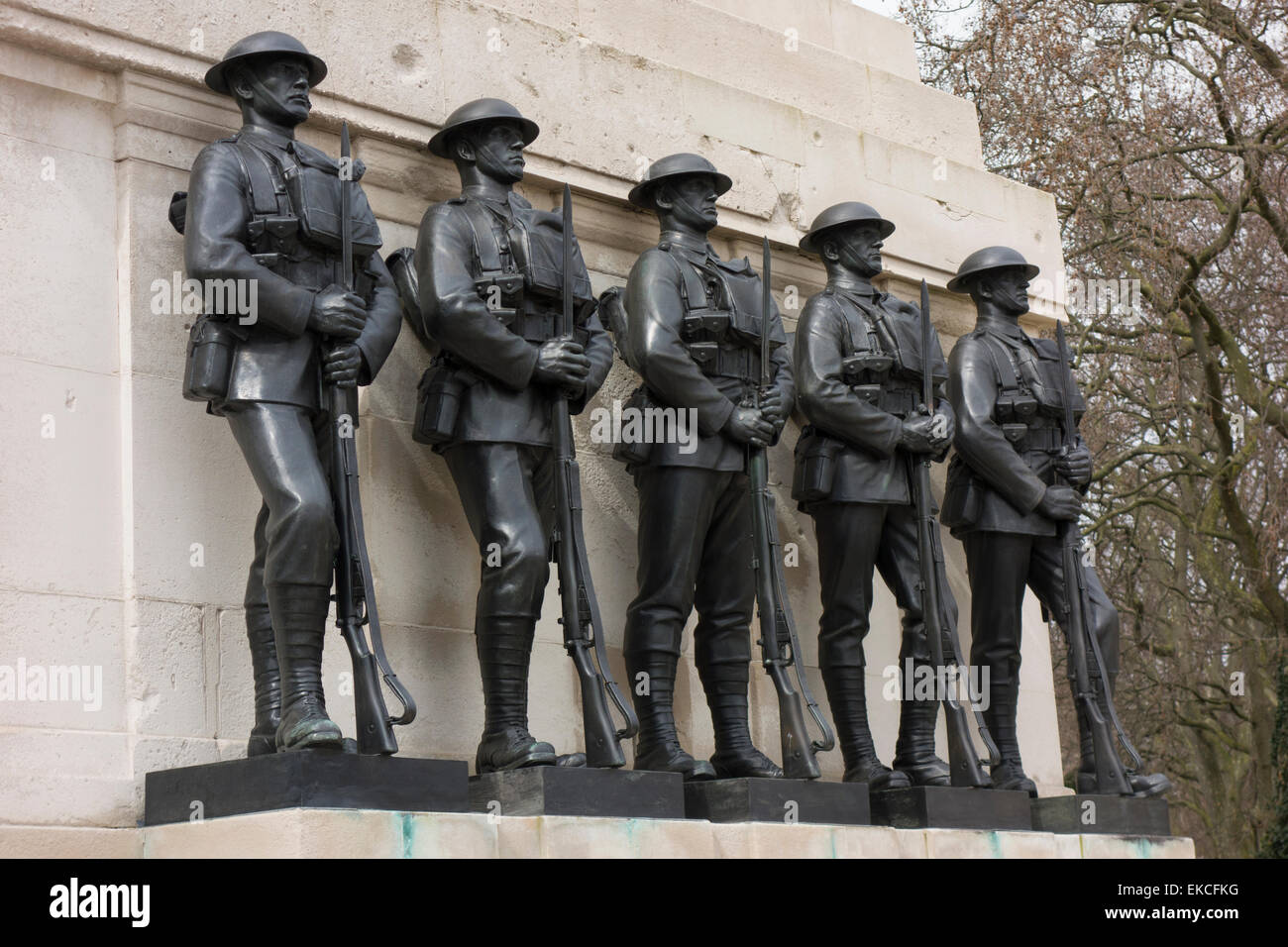 Guards Memorial near Horse Guards Parade London England Stock Photo - Alamy