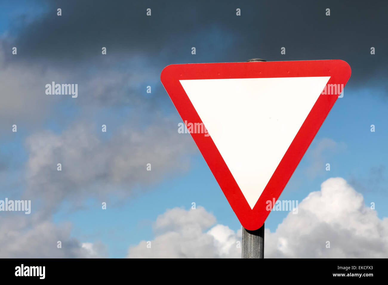 Road sign keep right symbol hi-res stock photography and images - Alamy