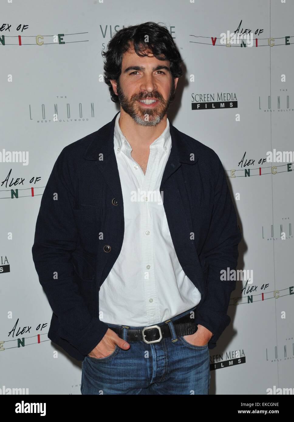 West Hollywood, California. 8th Apr, 2015. at arrivals for ALEX OF ...