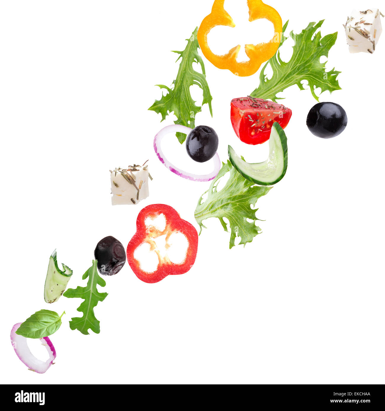 Flying vegetables restaurant hi-res stock photography and images - Alamy