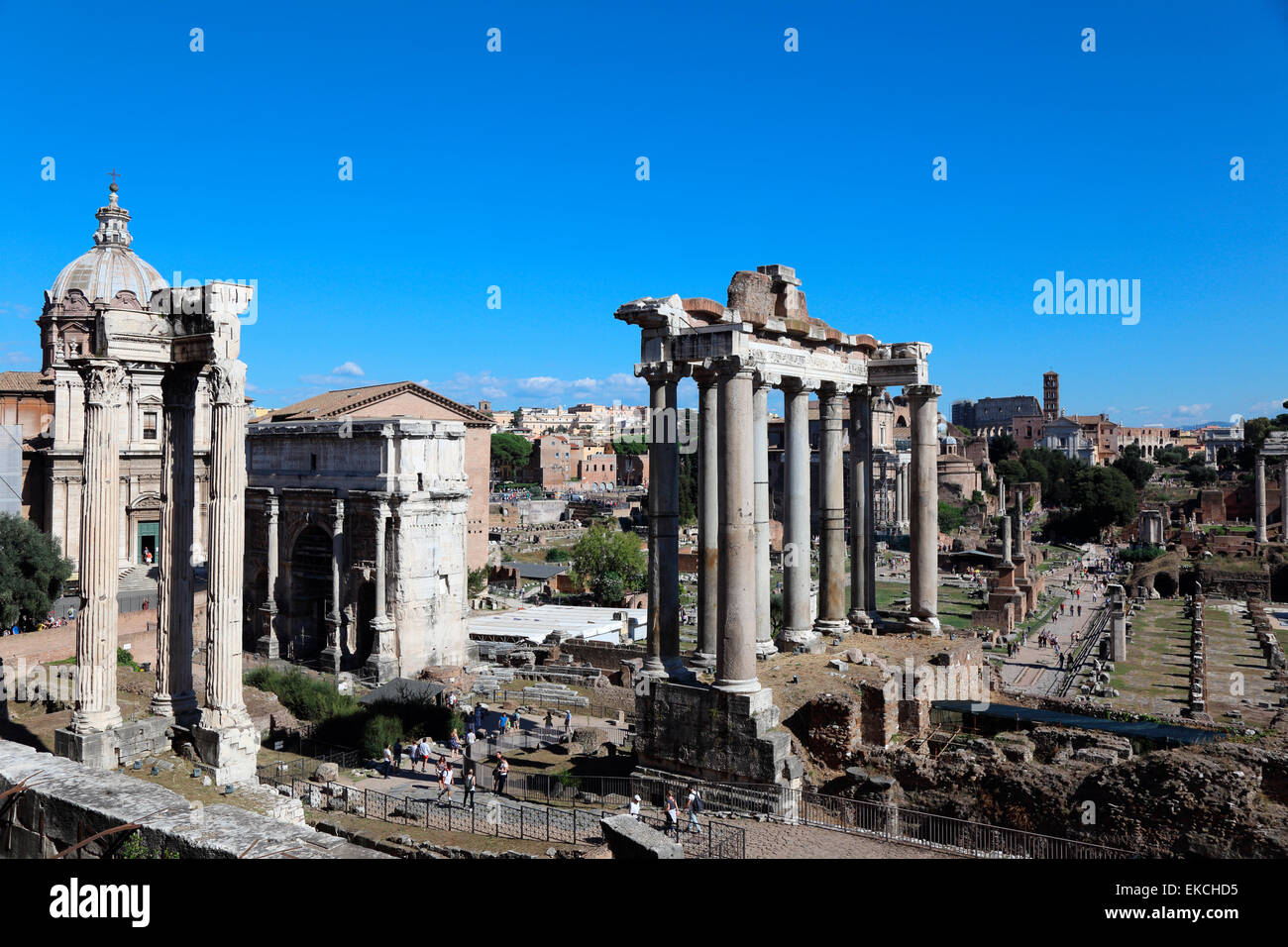 Italia Roma Foro Romano High Resolution Stock Photography and Images ...