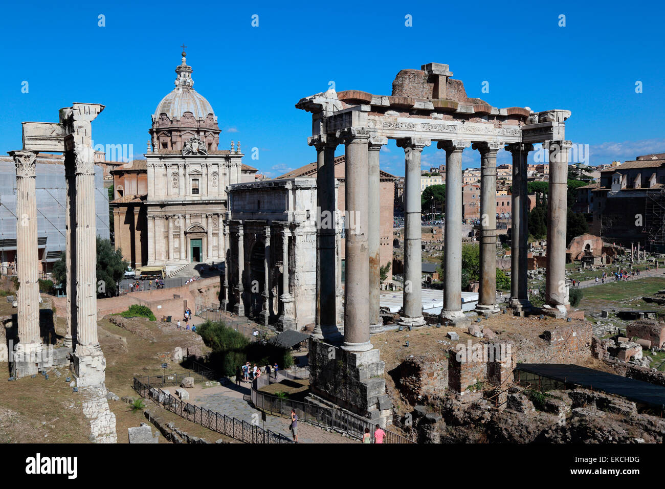 Forum romano hi-res stock photography and images - Alamy