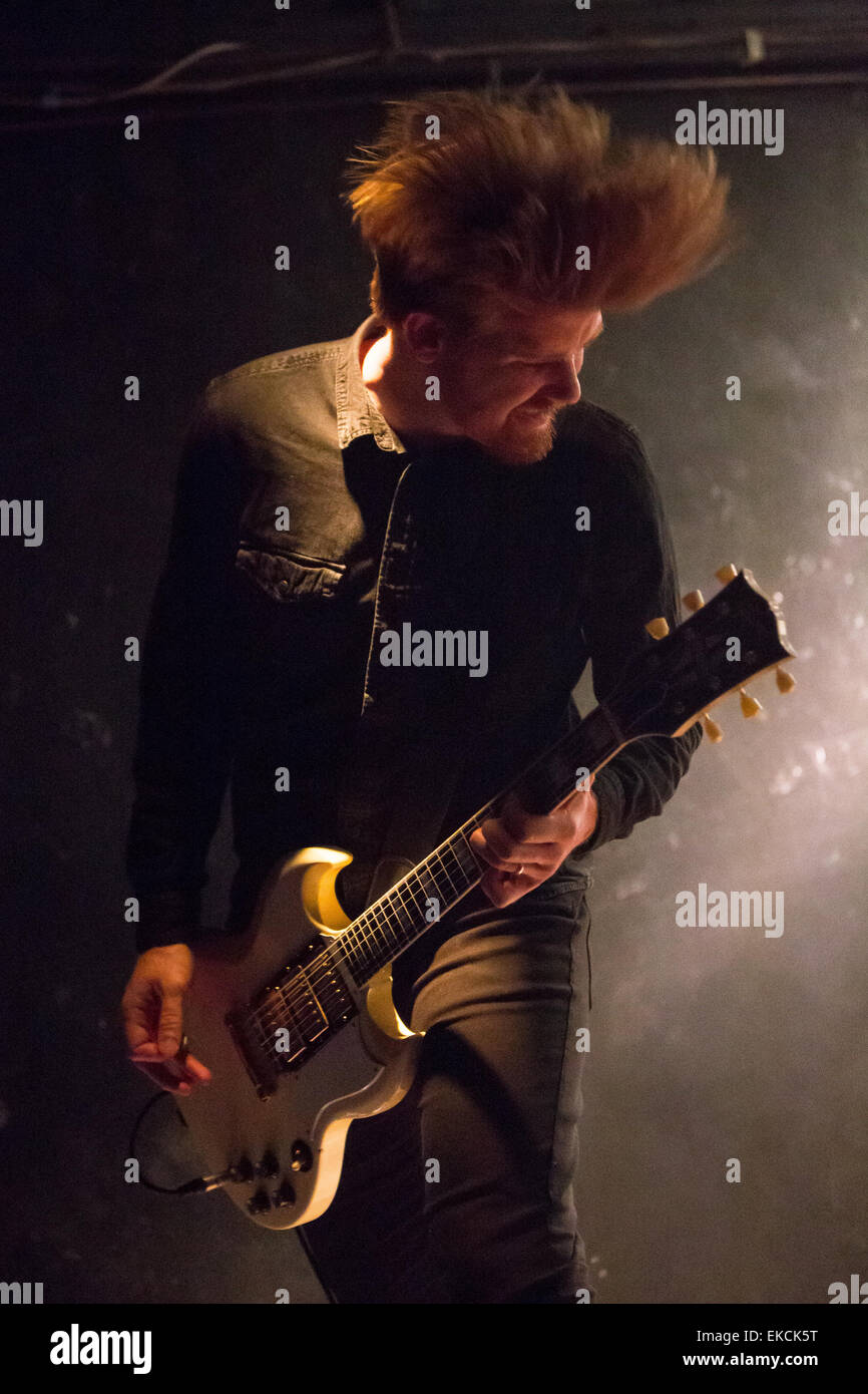 Milan, Italy. 8th April, 2015. The English doom-pop band LONELY THE ...