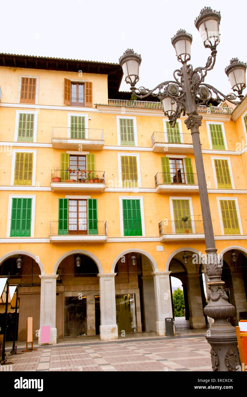 Majorca Plaza Mayor in Palma de Mallorca Stock Photo - Alamy