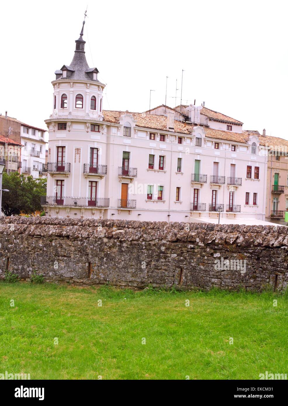 Jaca village in Huesca Aragon Spain Stock Photo - Alamy