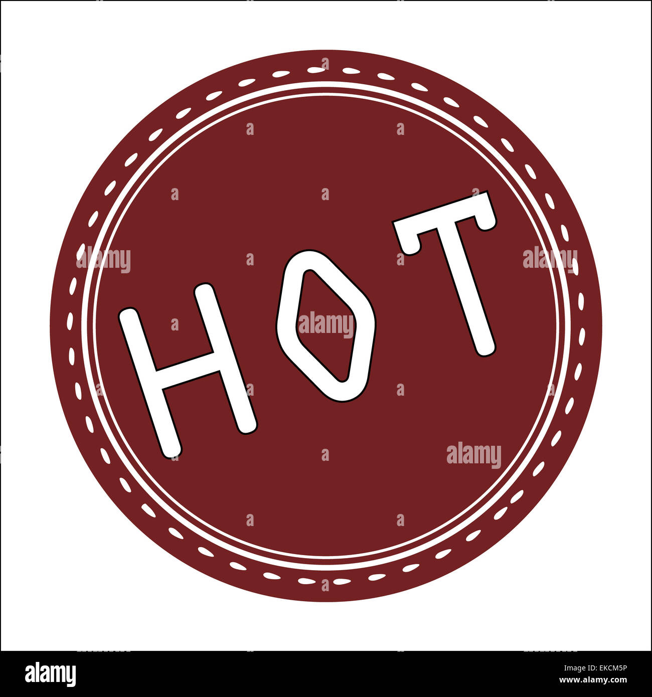 Hot Icon, Badge, Label or Sticke Stock Photo - Alamy