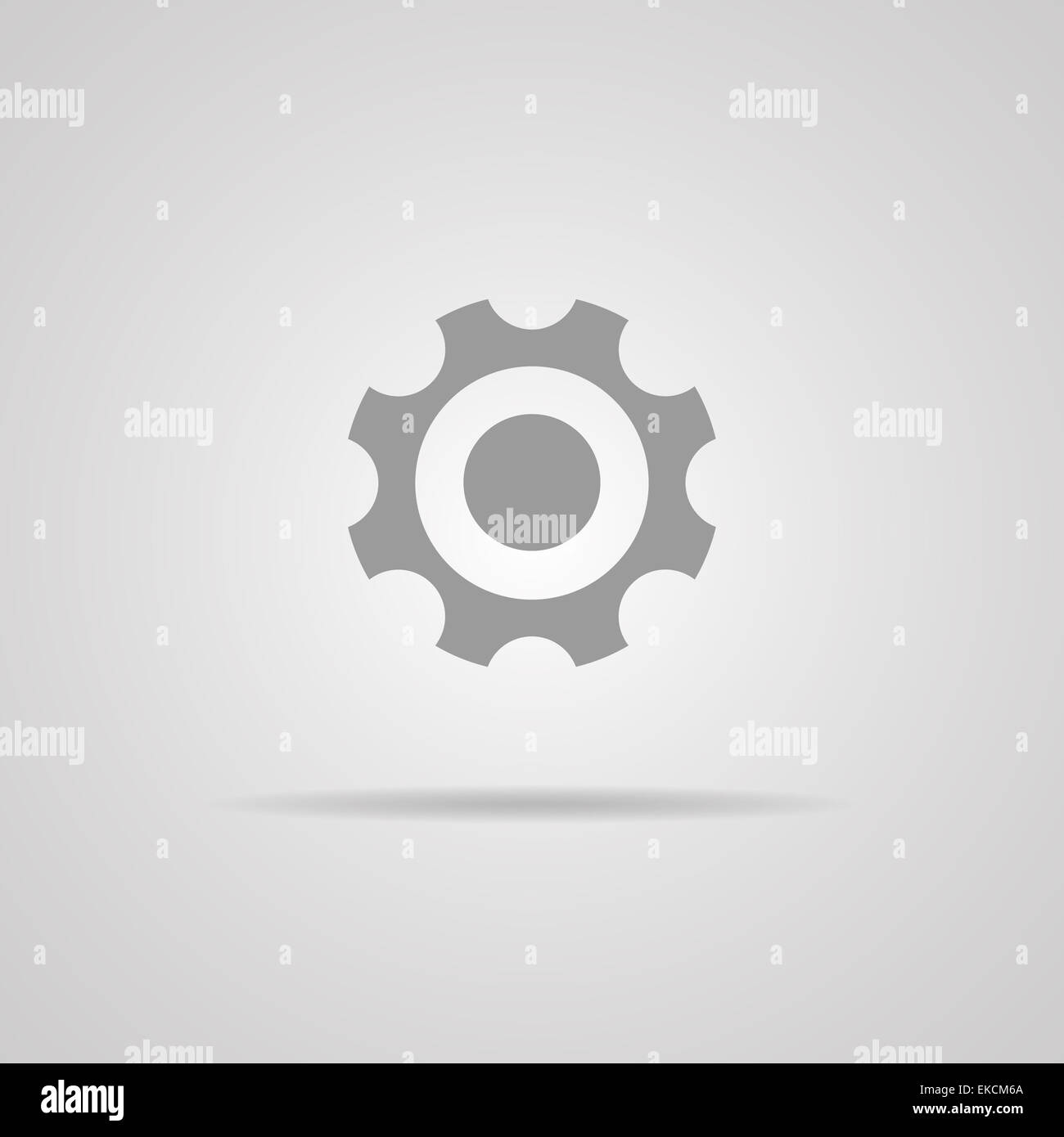 Gear icon vector hi-res stock photography and images - Alamy