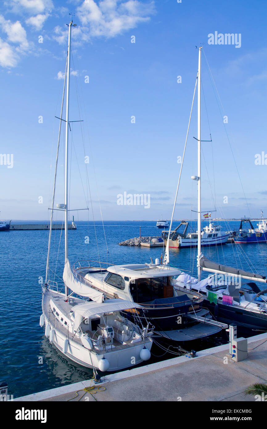 La savina Formentera marina balearic islands Stock Photo - Alamy