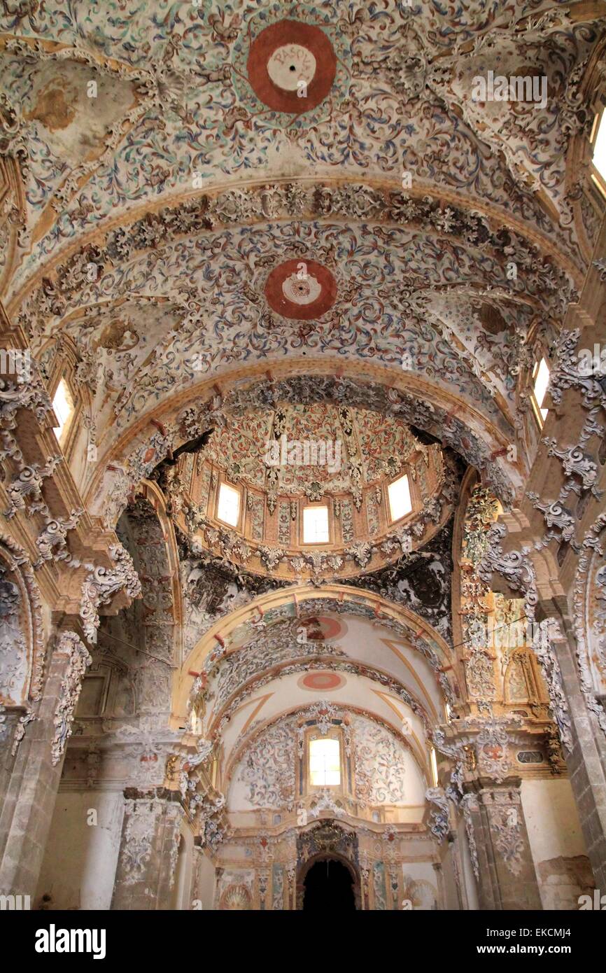 baroque dome ceiling detail cathedral church Stock Photo - Alamy