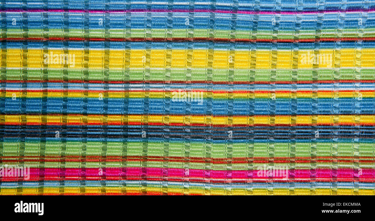 Colorful vibrant fabric color lines like rainbow Stock Photo - Alamy