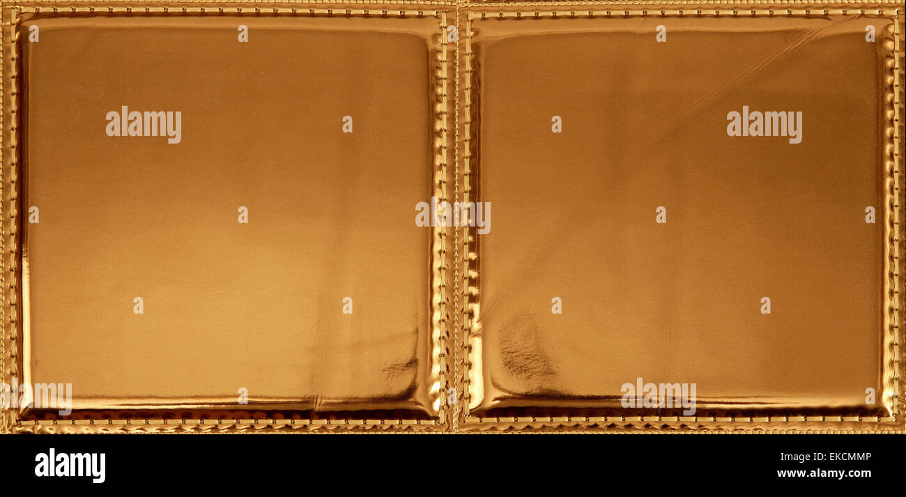 Golden plastic fabric seamless pattern texture Stock Photo - Alamy