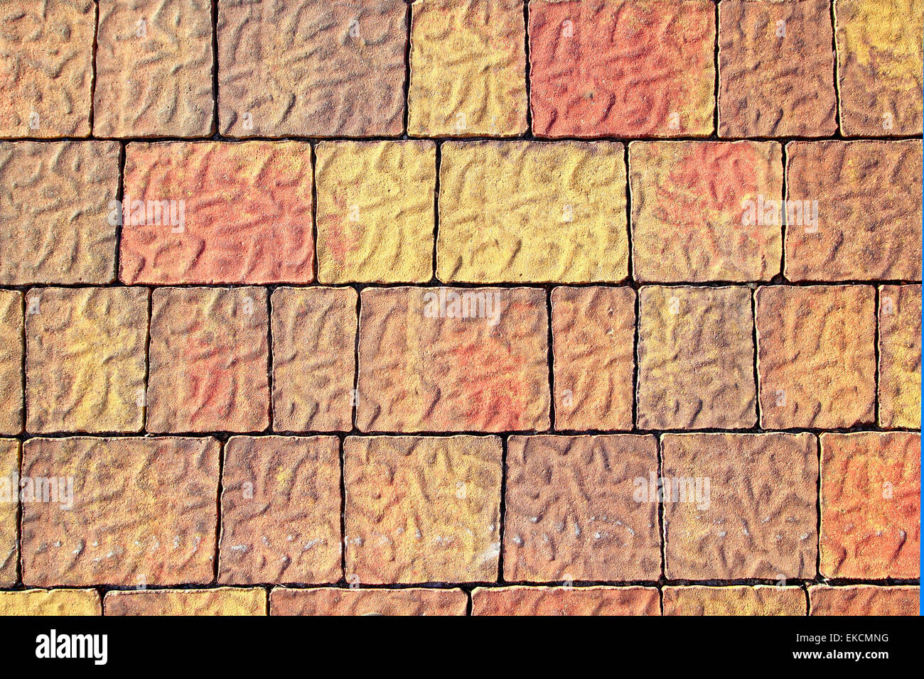 pavement flooring outdoor texture colorful Stock Photo - Alamy