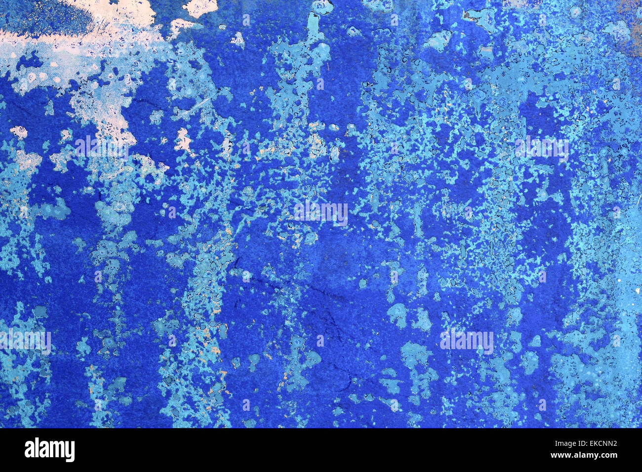blue grunge aged paint wall texture background Stock Photo - Alamy