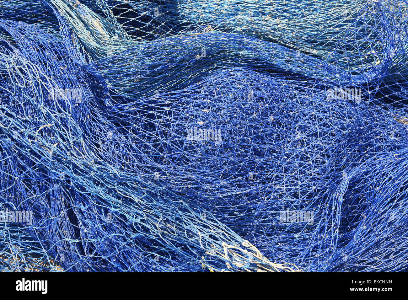 fishing nets still life background pattern Stock Photo - Alamy