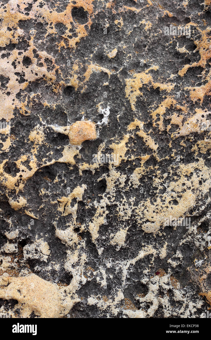 mediterranean coastal limestone sea weathered Stock Photo - Alamy