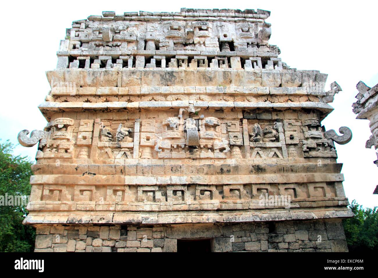 Chichen Itza The Church Mayan temple Mexico Stock Photo - Alamy