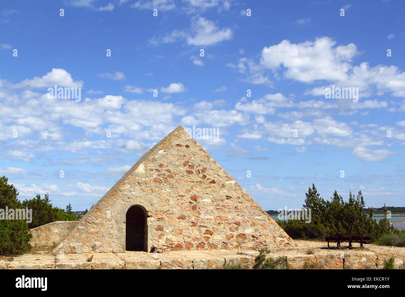 Masonry stone wall triangle windows hi-res stock photography and images ...