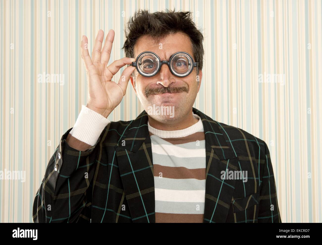 Myopic man funny hi-res stock photography and images - Alamy